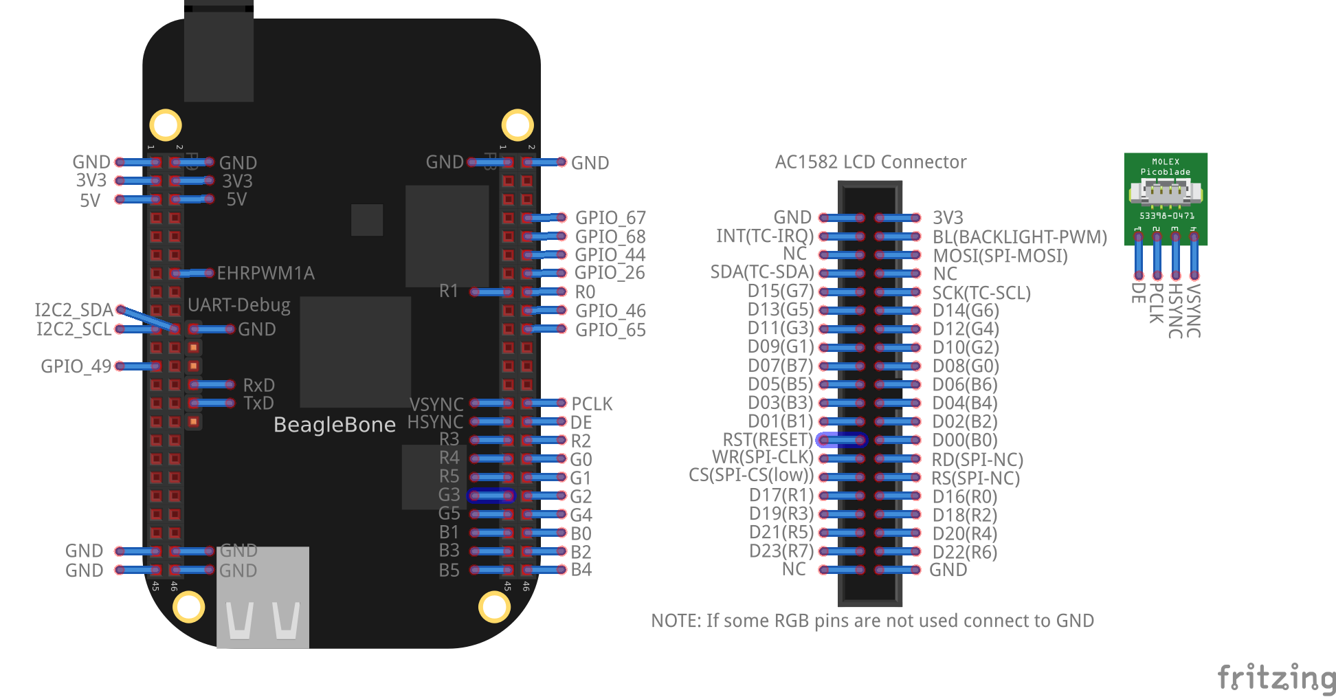 Beaglebone Black Pinout